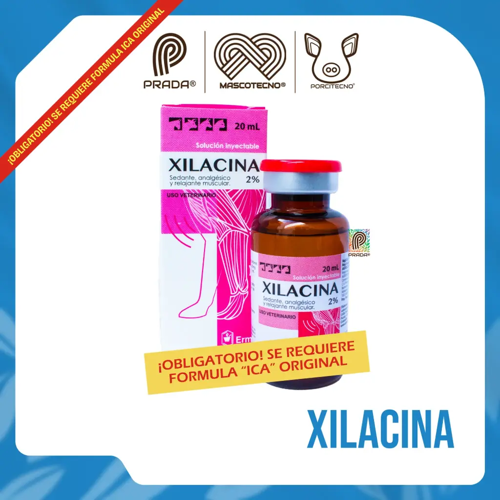 XILACINA FRASCO x 20 ML | PRADA SABINC